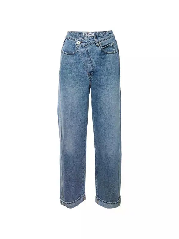 Loewe Deconstructed Straight-fit Jeans