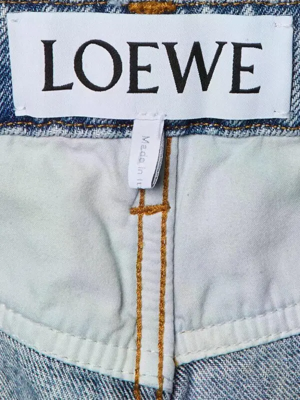 Loewe Deconstructed Straight-fit Jeans