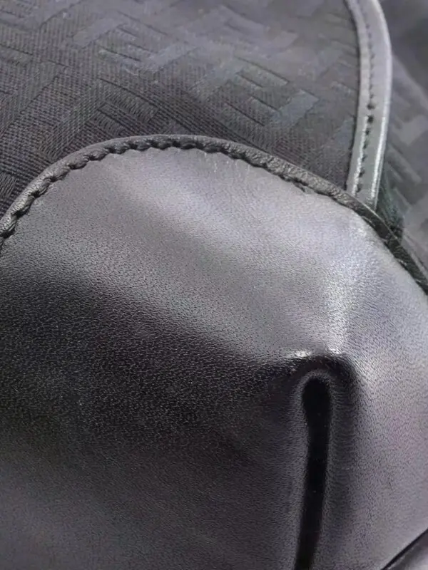 Fendi Zucchino Tote Bag - Black