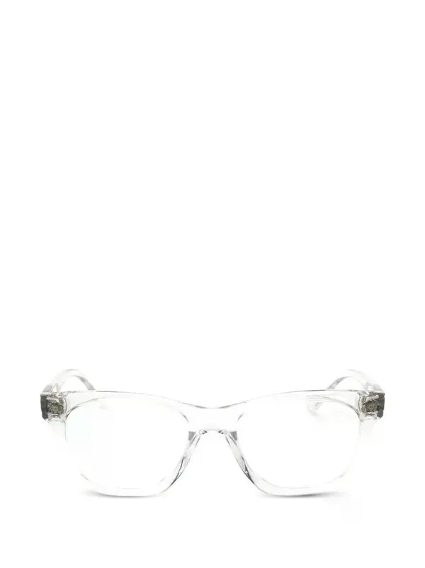 Versace Medusa Rectangle-frame Glasses - White