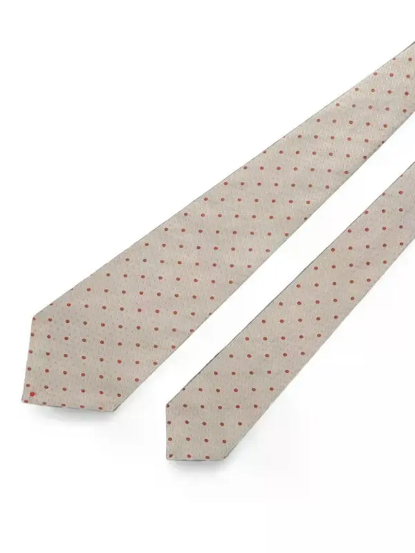 Dolce & Gabbana Polka Dot Jacquard Tie