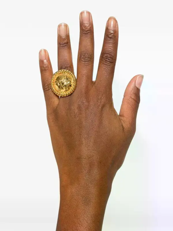FERRAGAMO 1980s Twisted-edge Ring