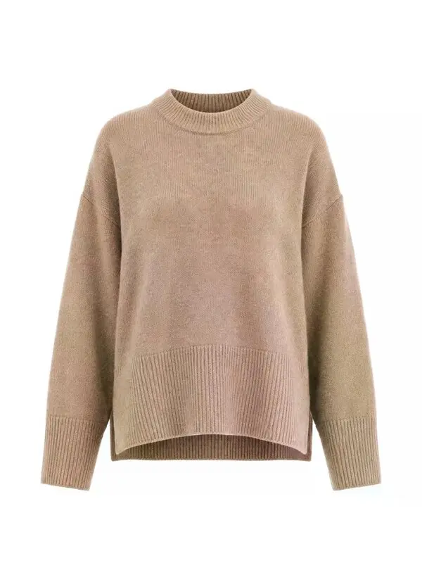 Rails Miranda Ribbed-trim Sweater - Brown