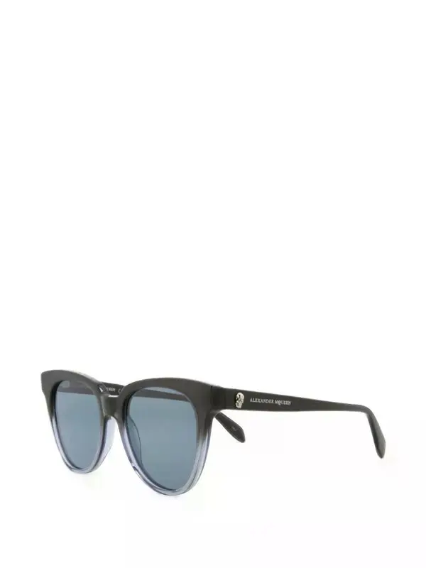 Alexander McQueen Skull-detail Cat-eye Sunglasses