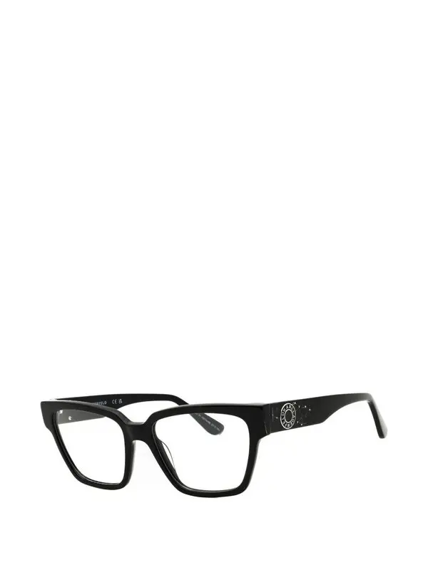 Karl Lagerfeld Rectangular Frame Eyeglasses