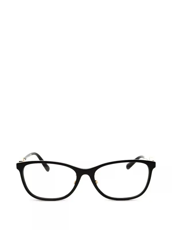 Versace Medusa Plaque Cat-eye Glasses - Black