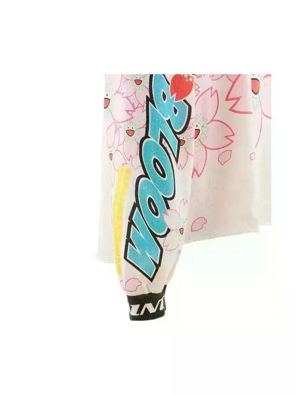 TAKASHI MURAKAMI Sakura-print Long-sleeve T-shirt