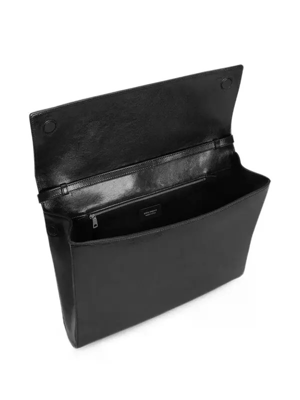Dolce & Gabbana Lock Calfskin Clutch Bag