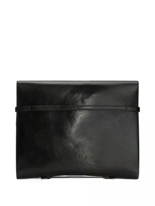 Dolce & Gabbana Lock Calfskin Clutch Bag