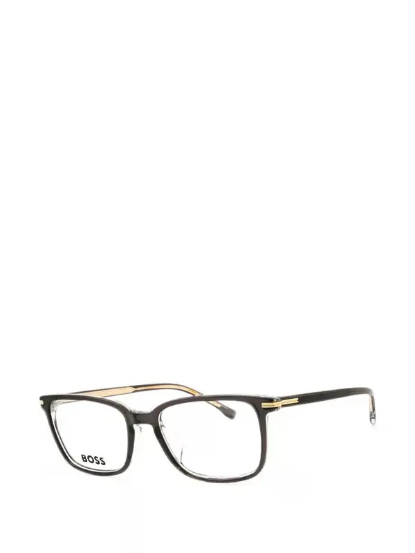 BOSS Rectangular Frame Eyeglasses