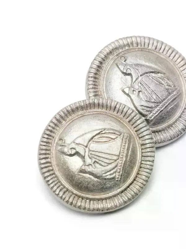 LANVIN 1990s Mother And Child Cufflinks