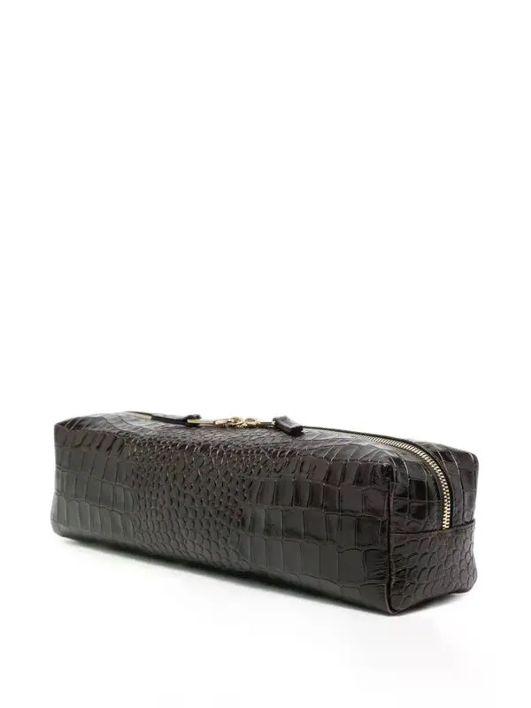 Liviana Conti Croc-effect Clutch Bag