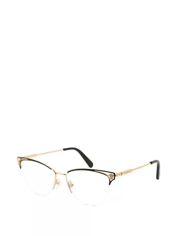 Versace Medusa Cat-eye Eyeglasses - Black