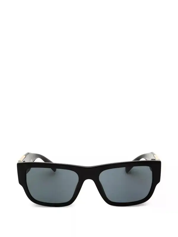 Versace Medusa Plaque Rectangle-frame Sunglasses