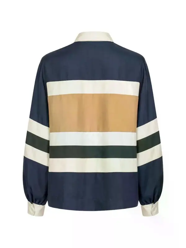 Sea Juliet Striped Polo Top