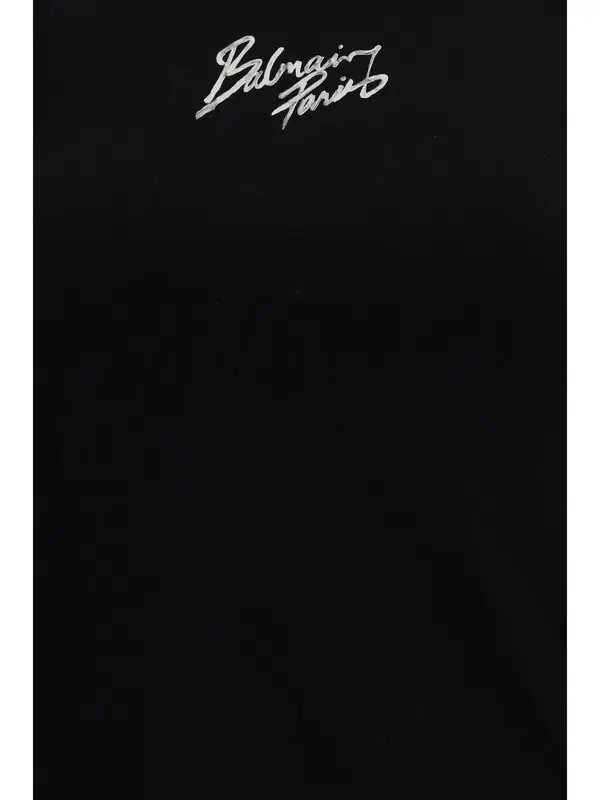 Balmain Paris Brush Print Tank Top