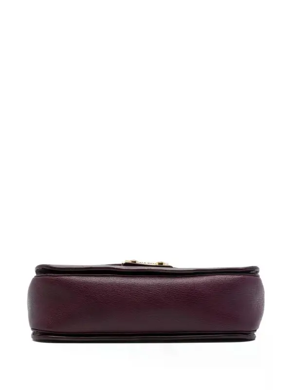 Miu Miu 2010-2026 Goatskin Madras Push Lock Top Handle Satchel