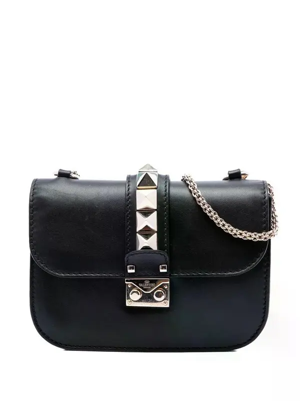 Valentino Garavani Small Rockstud Glam Lock Crossbody Bag