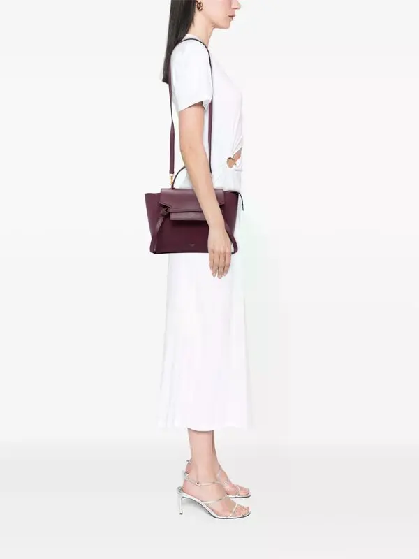 Celine 2020 Micro Grained Calfskin Belt Bag Satchel