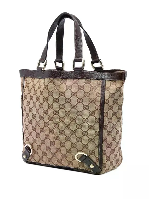 Gucci Gg Canvas Abbey D-ring Tote Bag