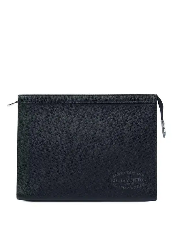 LOUIS VUITTON Taiga Articles De Voyage Pochette Voyage Mm Clutch Bag