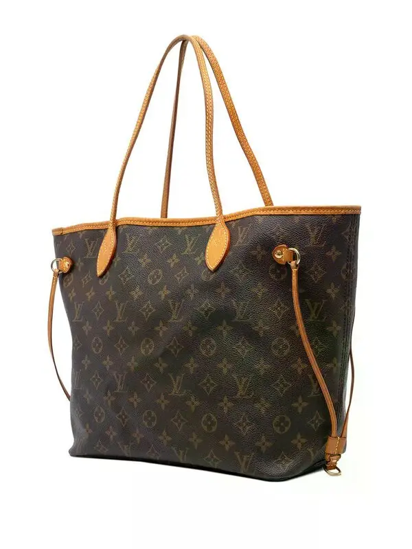 LOUIS VUITTON Monogram Neverfull Mm Tote Bag - Brown
