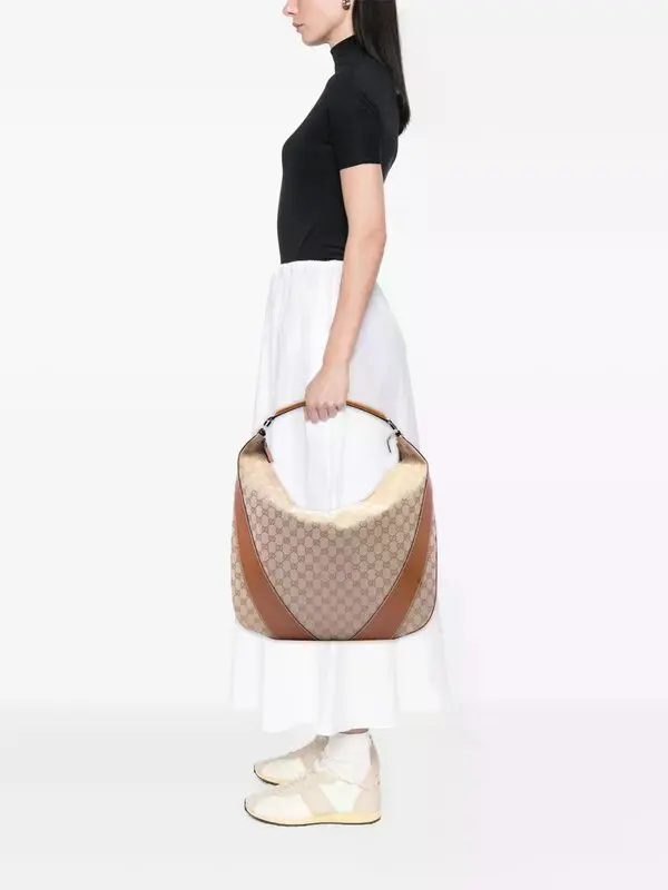 Gucci Gg Canvas Hobo Bag