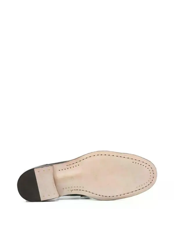 Officine Creative Solitude 001 Serrated-edge Leather Loafers