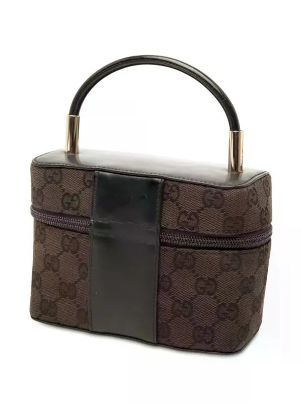 Gucci Mini Gg Canvas Vanity Bag