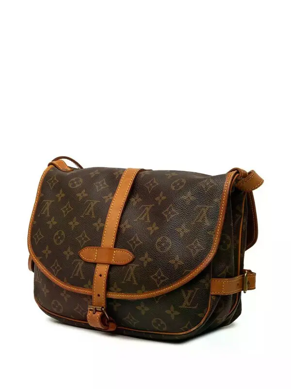 LOUIS VUITTON 1992 Monogram Saumur 25 Crossbody Bag