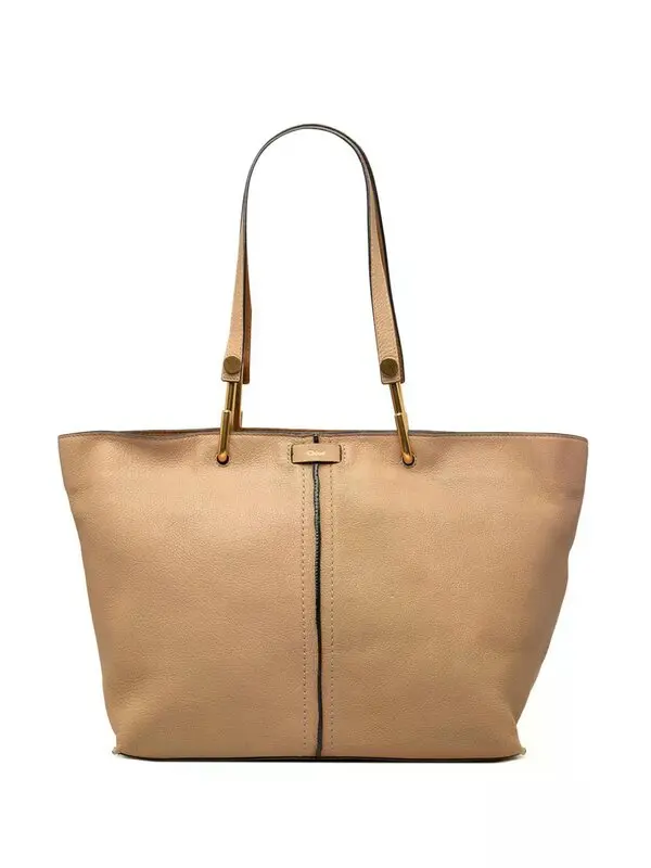 Chloé Grained Calfskin Keri Tote Bag