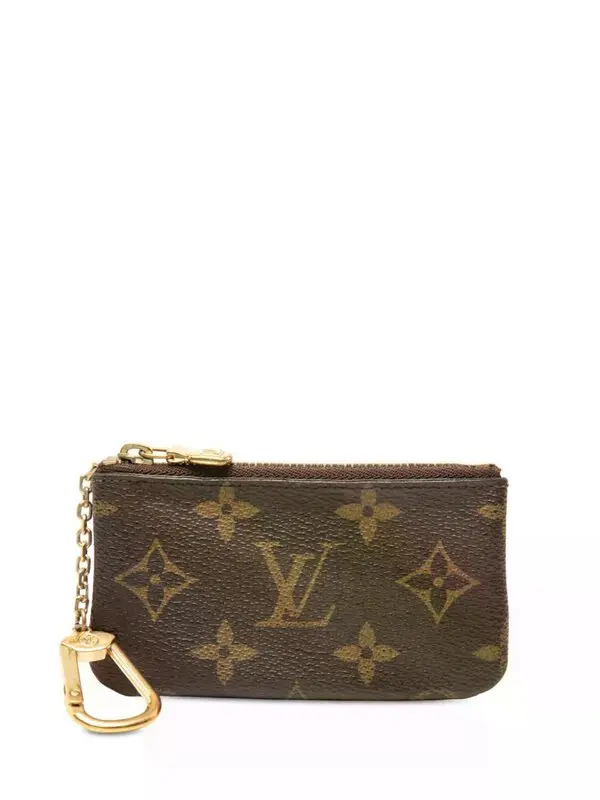 LOUIS VUITTON 2013 Monogram Pochette Cles Coin Pouch