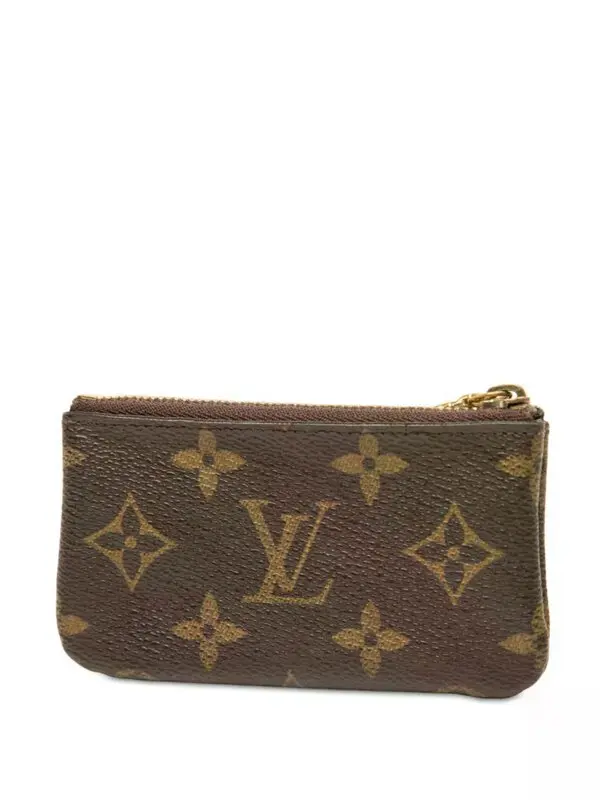 LOUIS VUITTON 2013 Monogram Pochette Cles Coin Pouch
