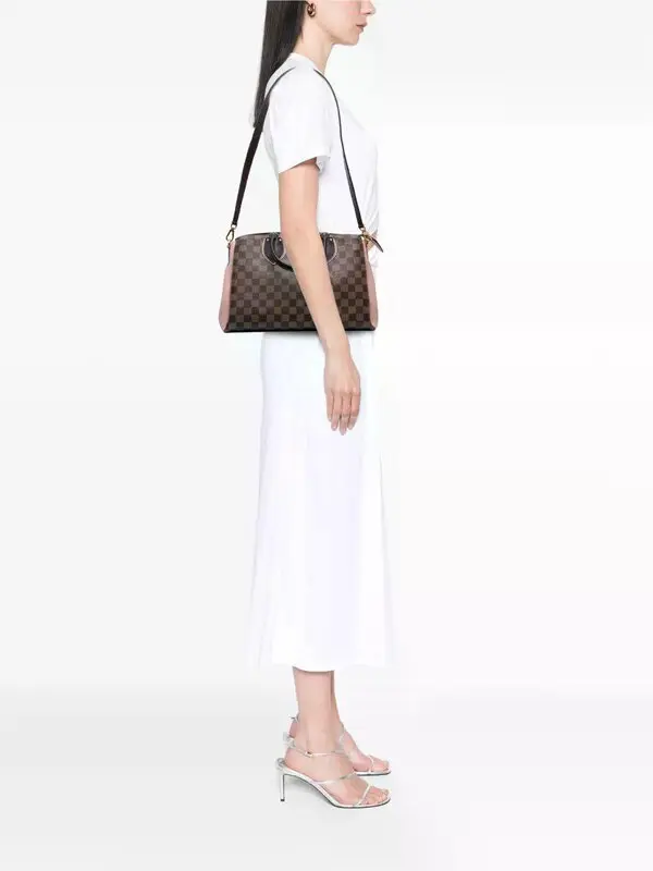 LOUIS VUITTON 2016 Damier Ebene Normandy Satchel