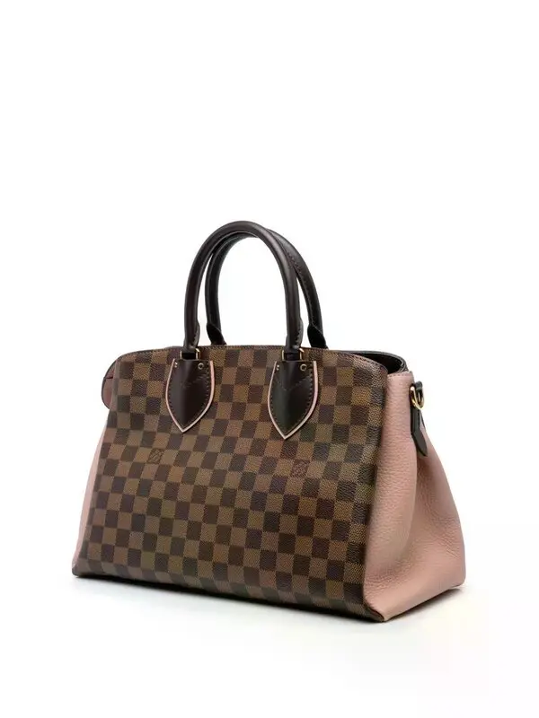 LOUIS VUITTON 2016 Damier Ebene Normandy Satchel
