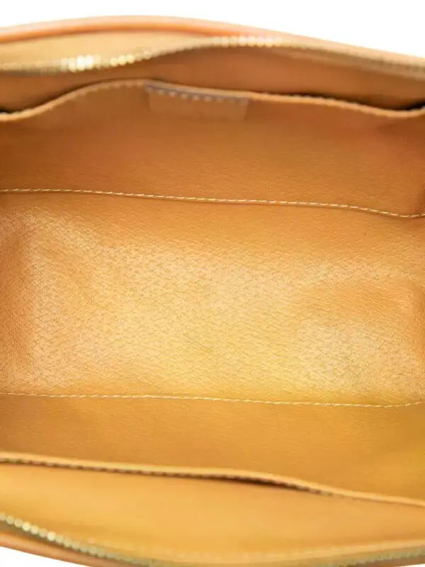 Celine 1997 Macadam Coated Canvas Cosmetic Pouch