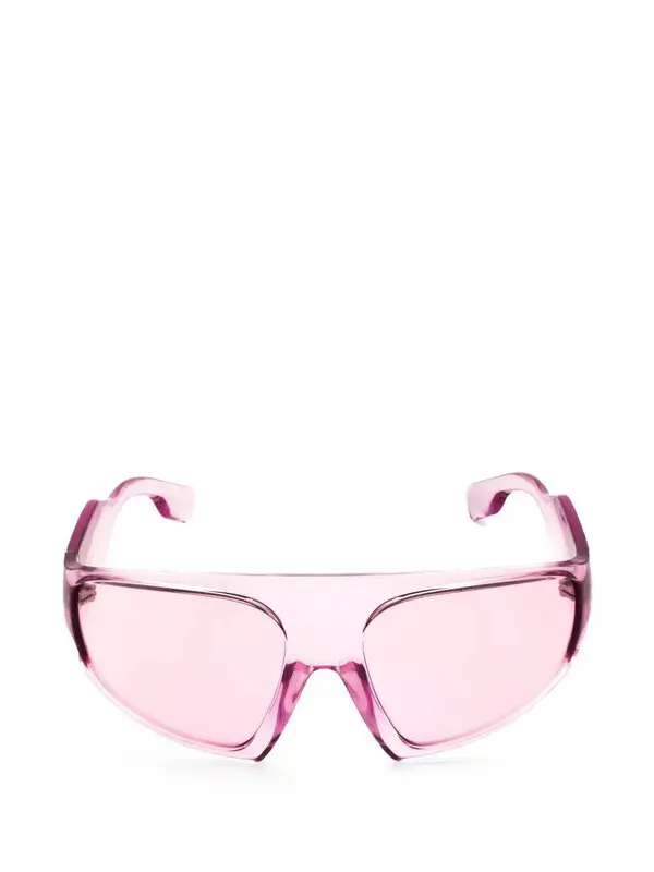 Burberry Shield-frame Sunglasses - Pink