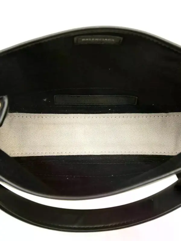 Balenciaga Canvas Navy Cabas Xs Satchel