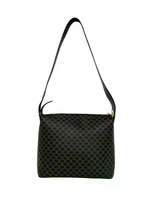 Celine Macadam Coated Canvas Crossbody Bag