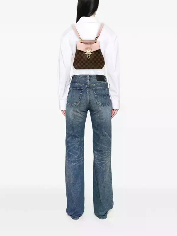 LOUIS VUITTON 2018 Damier Ebene Clapton Backpack