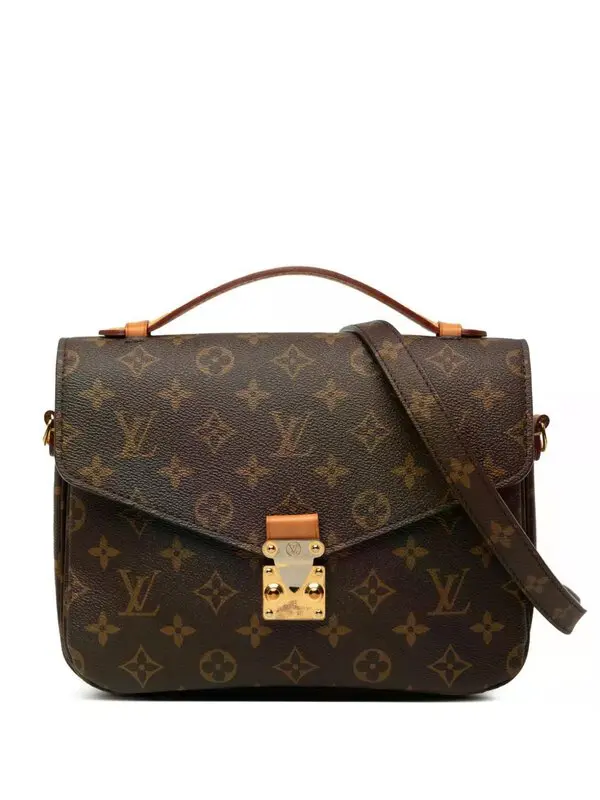 LOUIS VUITTON 2000-2026 Monogram Pochette Metis Satchel
