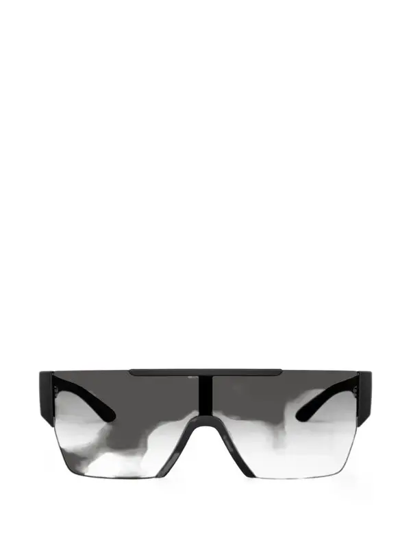 Burberry Shield-frame Sunglasses - Black