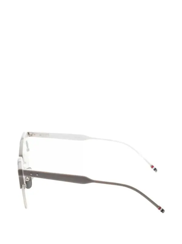 Thom Browne Cat Eye Frame Glasses - Grey