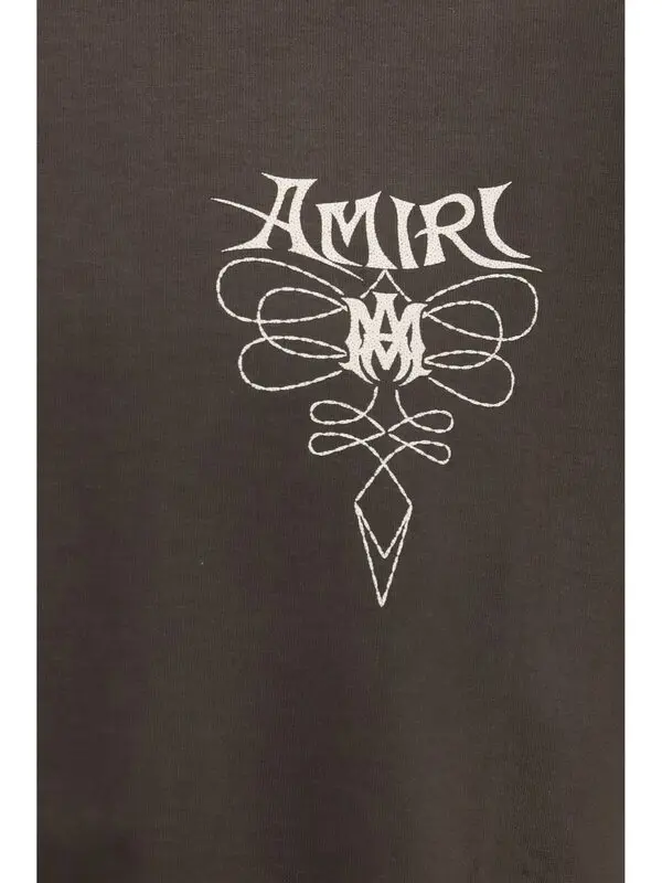 Amiri Lasso Os T-shirt - Brown
