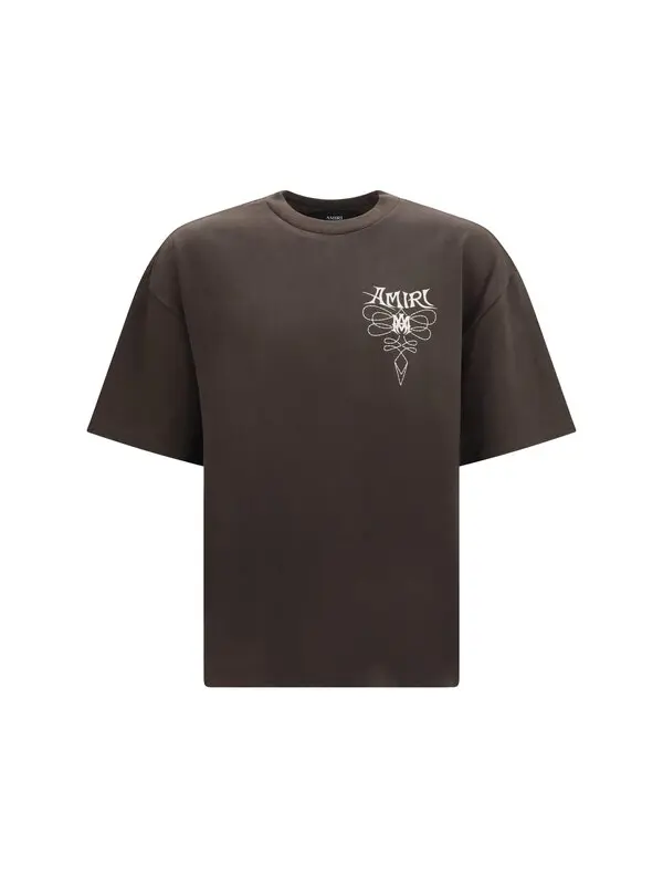 Amiri Lasso Os T-shirt - Brown