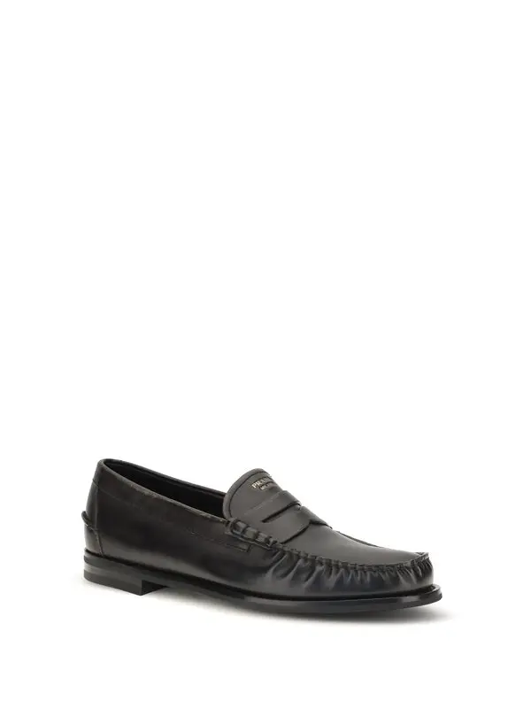 Prada Leather Loafers