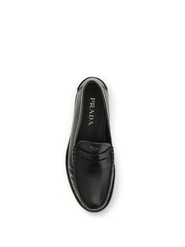 Prada Leather Loafers
