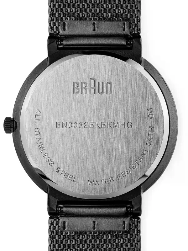 BRAUN WATCHES Classic Mesh 40mm Watch