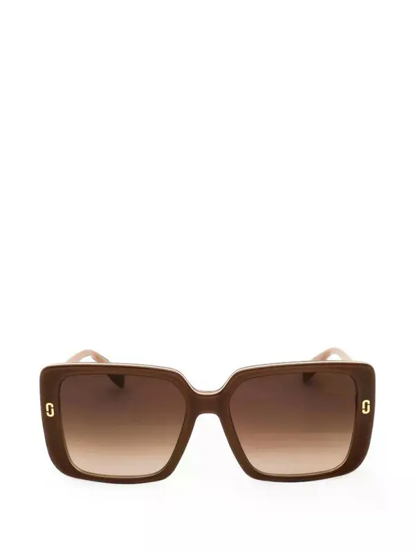 Marc Jacobs Square-frame Sunglasses - Brown