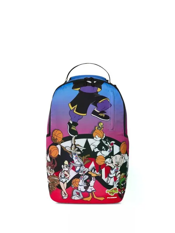 SPRAYGROUND Space Jam 25th Anniversary Graphic-print Backpack - Pink